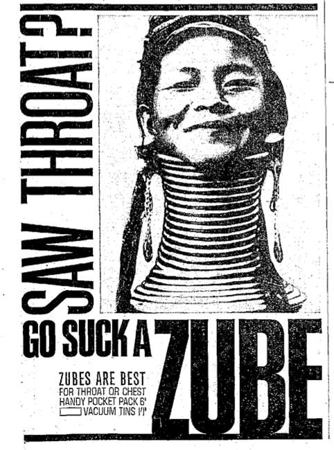 Vintage Zube ads