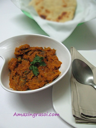 AmazingRasoi: Latpat Mushroom masala