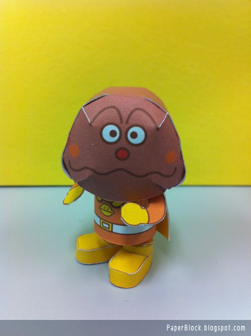 Papercraft Anpanman Currypanman - Papercraft4u | Free Papercrafts ...