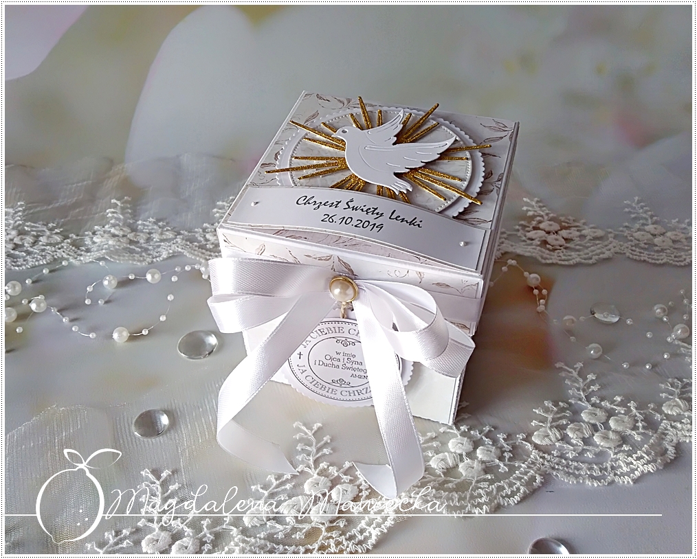 Kartka i exploding box w pastelach / A card and an exploding box in ...