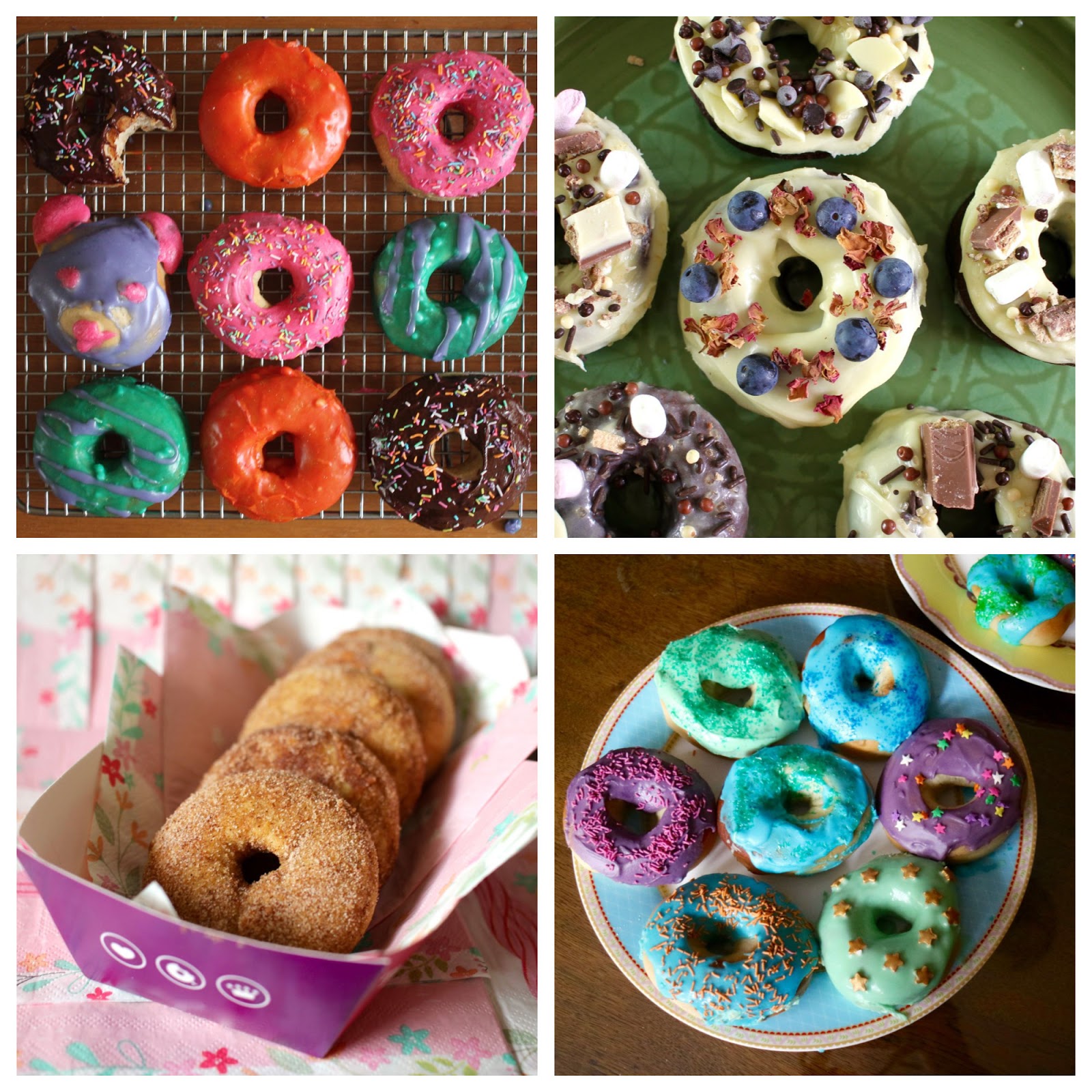 Green Gourmet Giraffe: Sock doughnuts and doughnut mania
