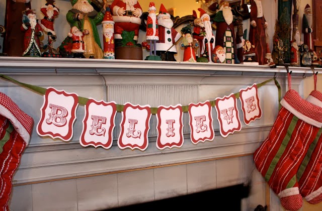 Printable Christmas Banners : Behind Mytutorlist.com