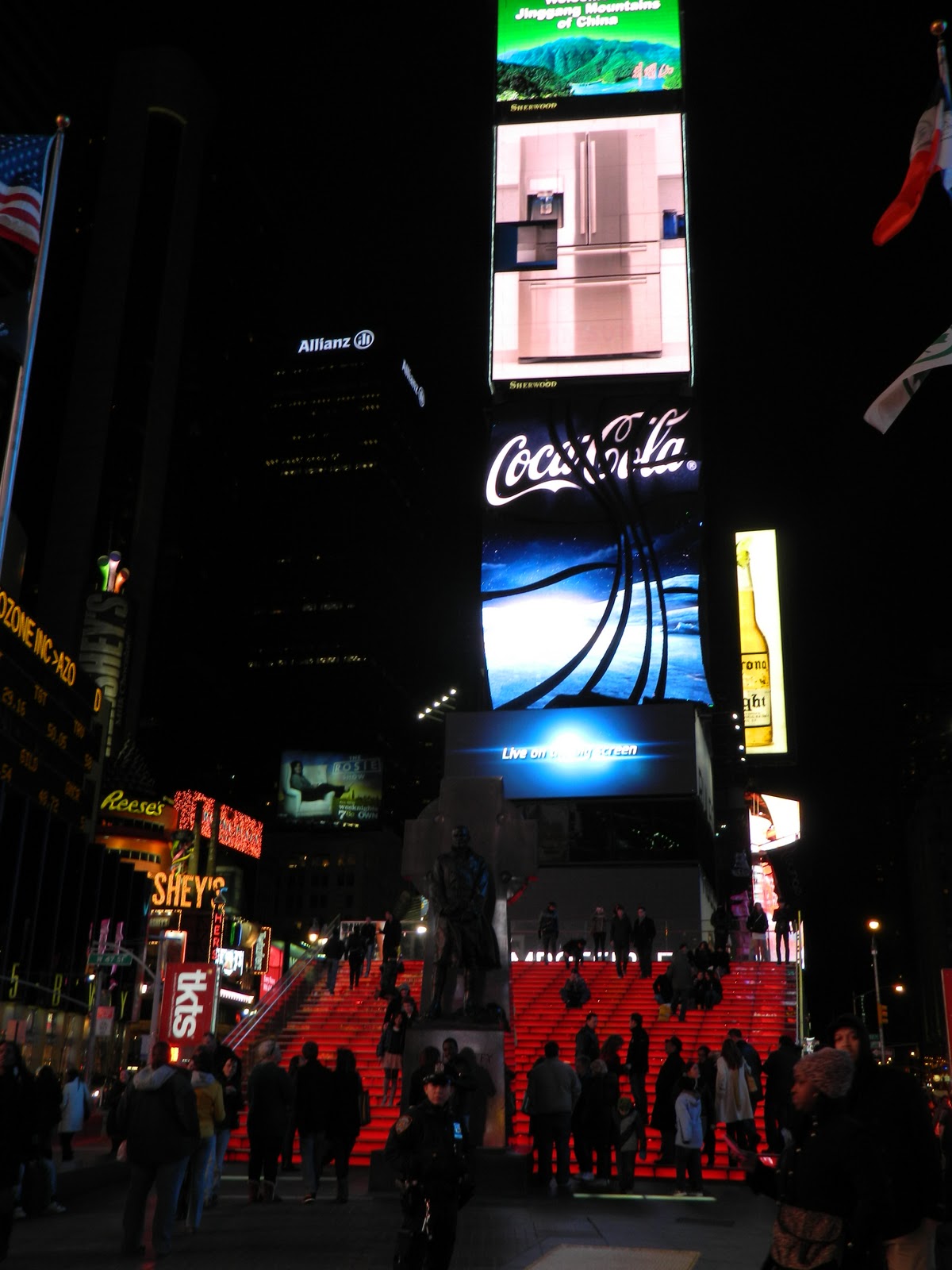 Friday Night at Times Square NYC - Chic Delights
