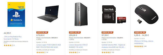 ¡Ofertas 18/03 Amazon! Seis "Ofertas del Día" y tres "Ofertas Flash"