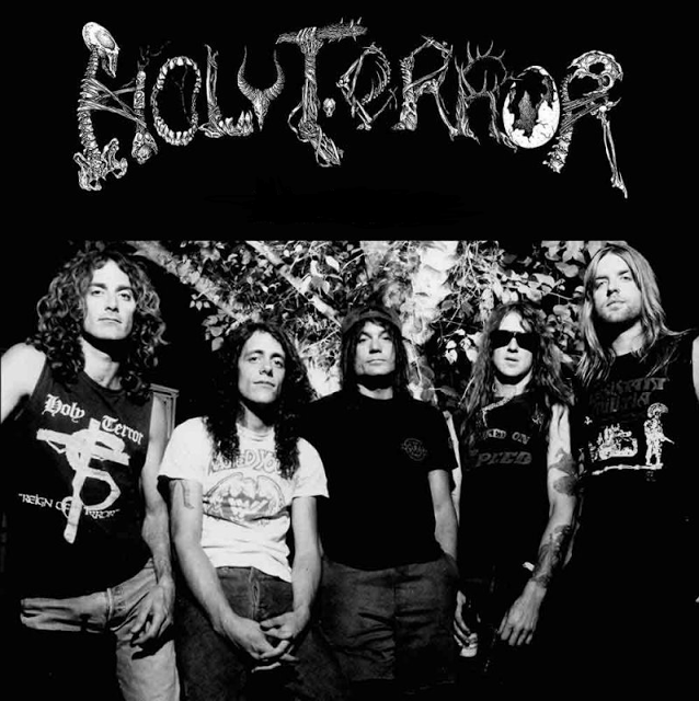 ZINE UNDERGROUND: HOLY TERROR: Catálogo da banda será relançado