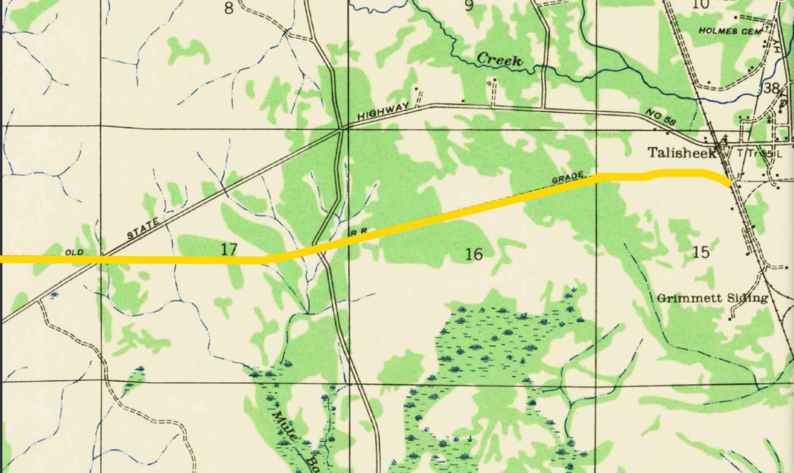 Tammany Family: Dummy Line Railroad Tracks