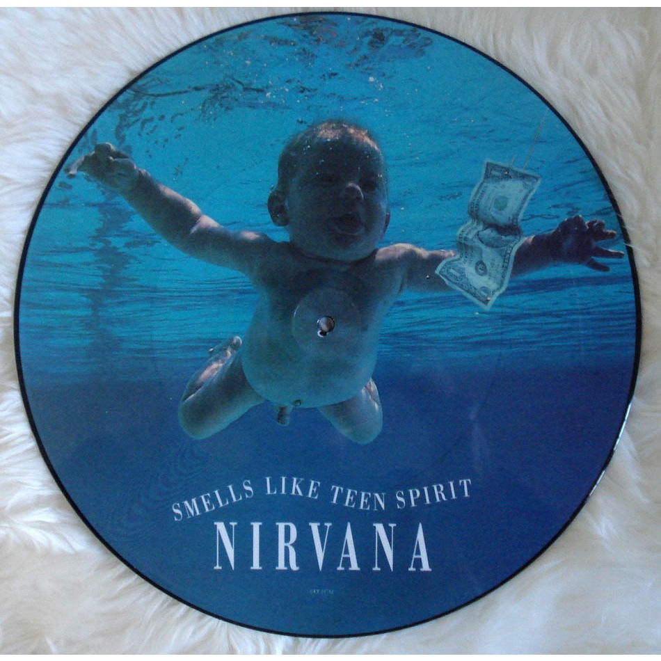 Nirvana Smells Like Teen Spirit Album Cover
