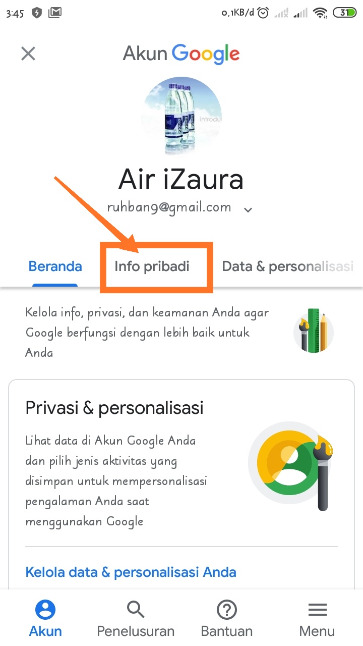 2 Cara bagaimana Mengganti Sandi Baru Akun Google di android ...