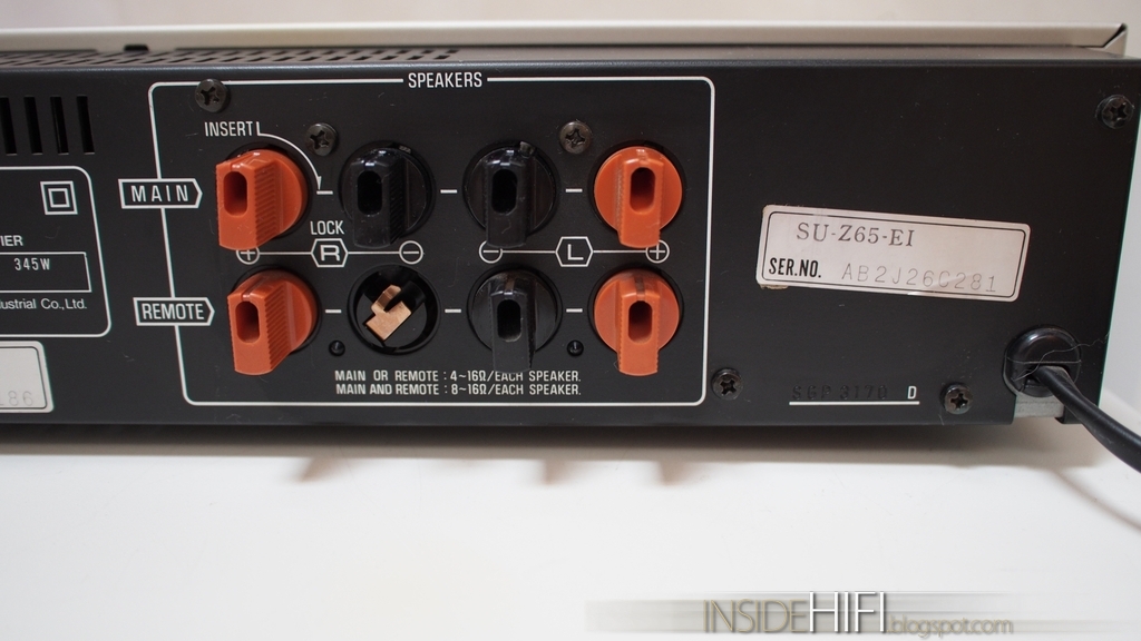 Inside Hi-Fi: Technics SU-Z65 (SU-Z65-EI)