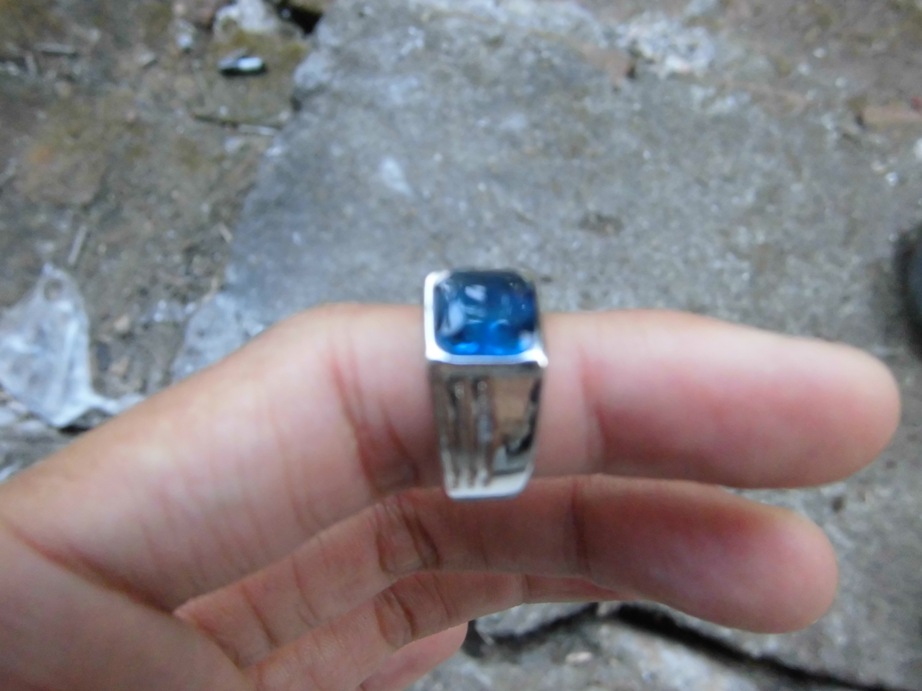 Batu akik blue sapphire safir | batu blue safir | cincin pernikahan ...
