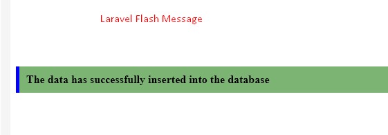 How To Show A Flash Message In Laravel Laravel Easy Tutorials