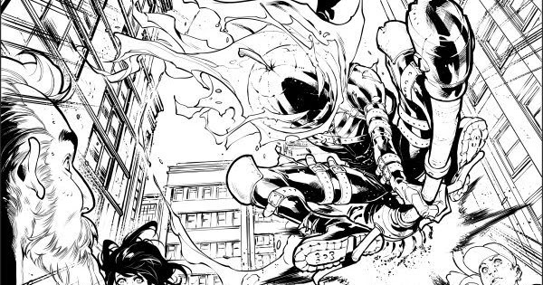 The Venom Site: edge of venomverse 1 preview art