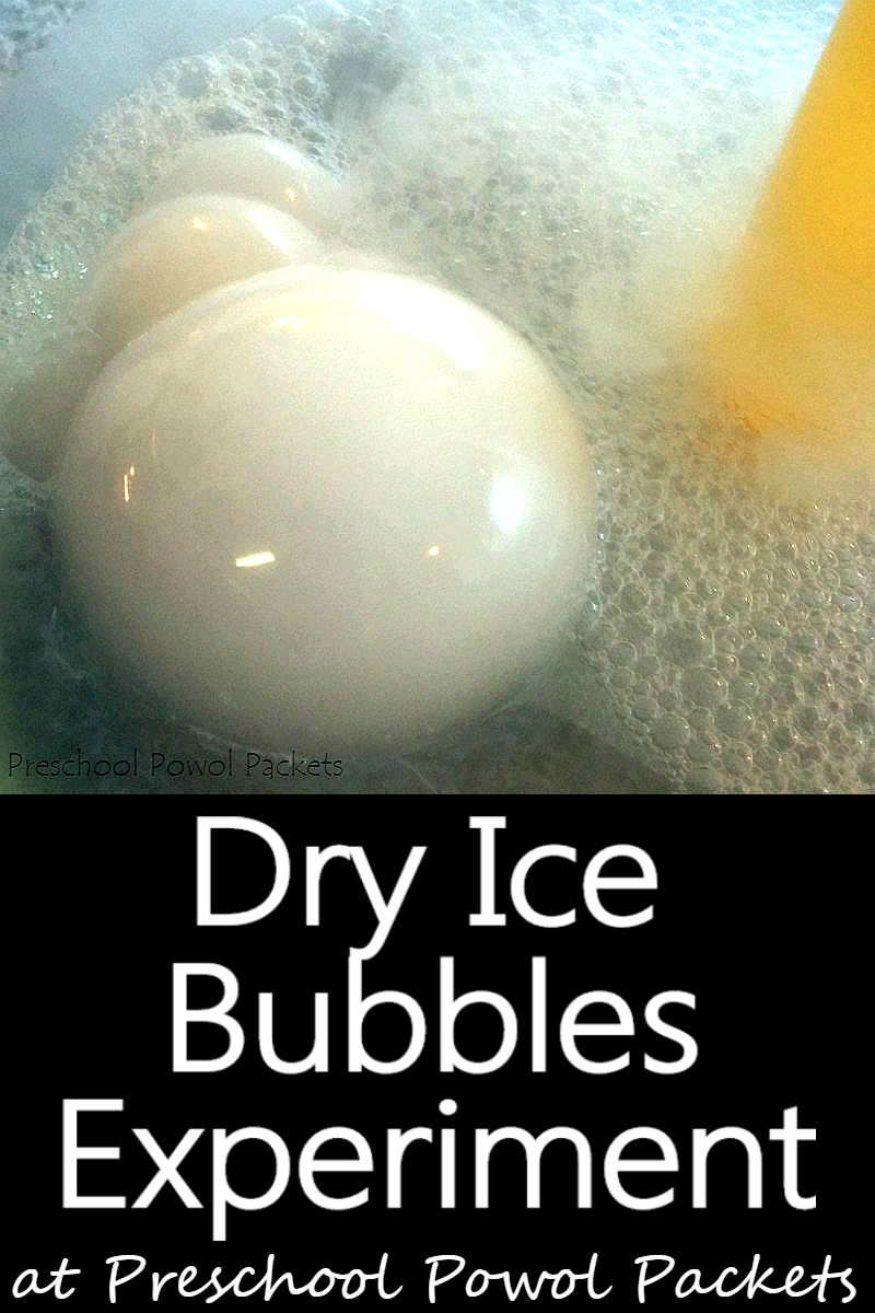 Dry Ice Bubble Science Experiment | Preschool Powol Packets Dry Ice Bubble Science Experiment | Preschool Powol Packets