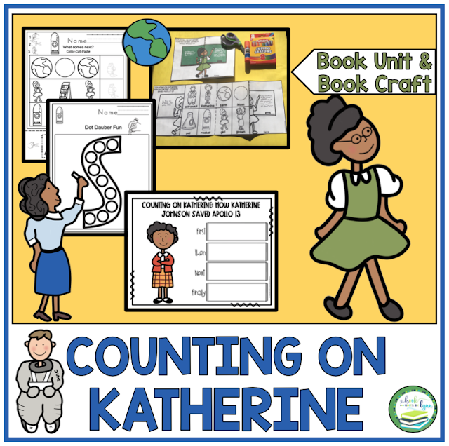 COUNTING ON KATHERINE BOOK UNIT AND CRAFT ~ Book Units by Lynn