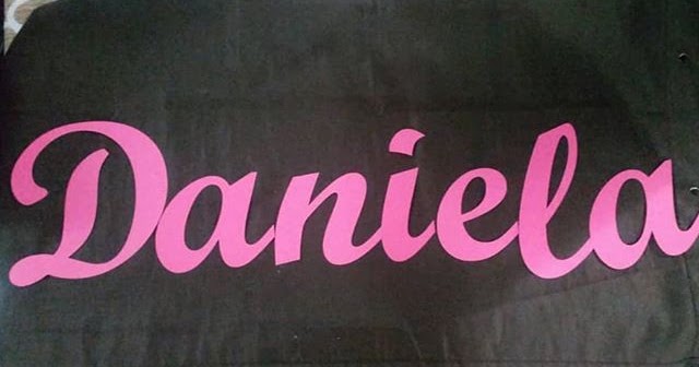 Nombre Daniela - Mis Toppers Tus Toppers