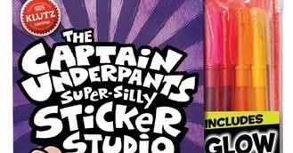 Buzz Words: The Captain Underpants Super-Silly Sticker Studio