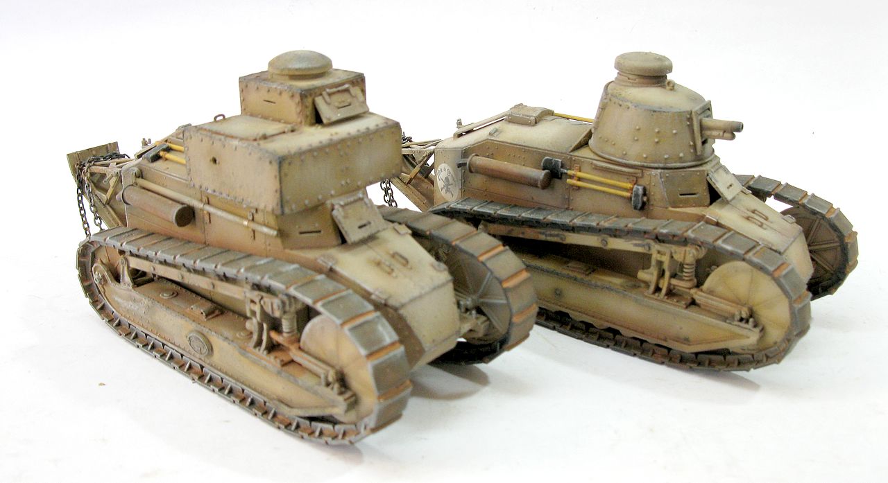 Panzerserra Bunker- Military Scale Models in 1/35 scale: Renault FT 17 ...