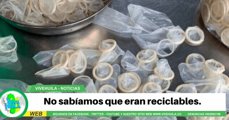 Hallan 360 kilos de condones usados que fueron limpiados para ser ...