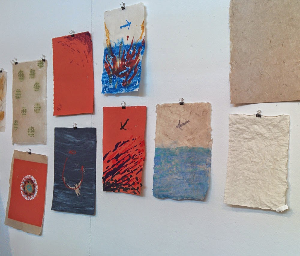 My Handbound Books - Bookbinding Blog: PBI 2014: Papermaking and more ...