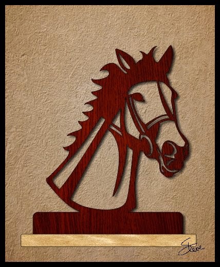 Scrollsaw Workshop: Scroll Saw Horse Head Sculpture.