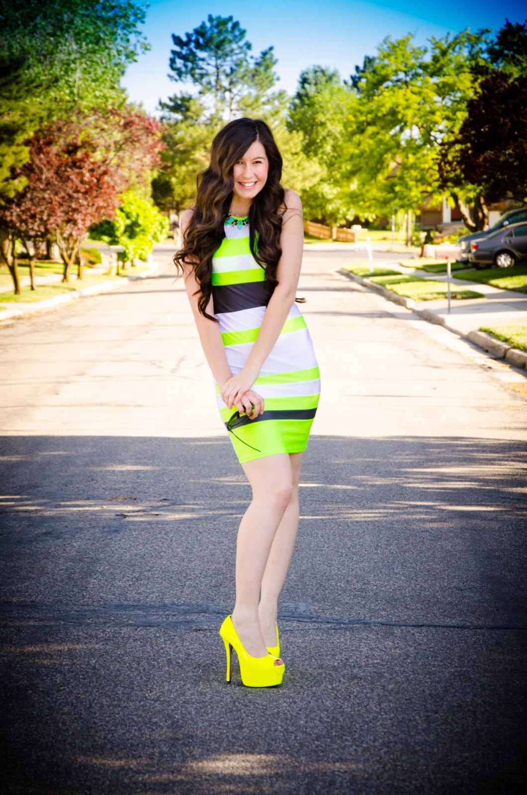 Love, Iris: Neon Colors with Ami Clubwear!