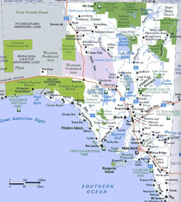 Online Maps: South Australia Map