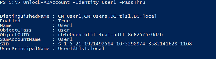 Terry L@u's blog: Search and unlock an Active Directory user account by ...