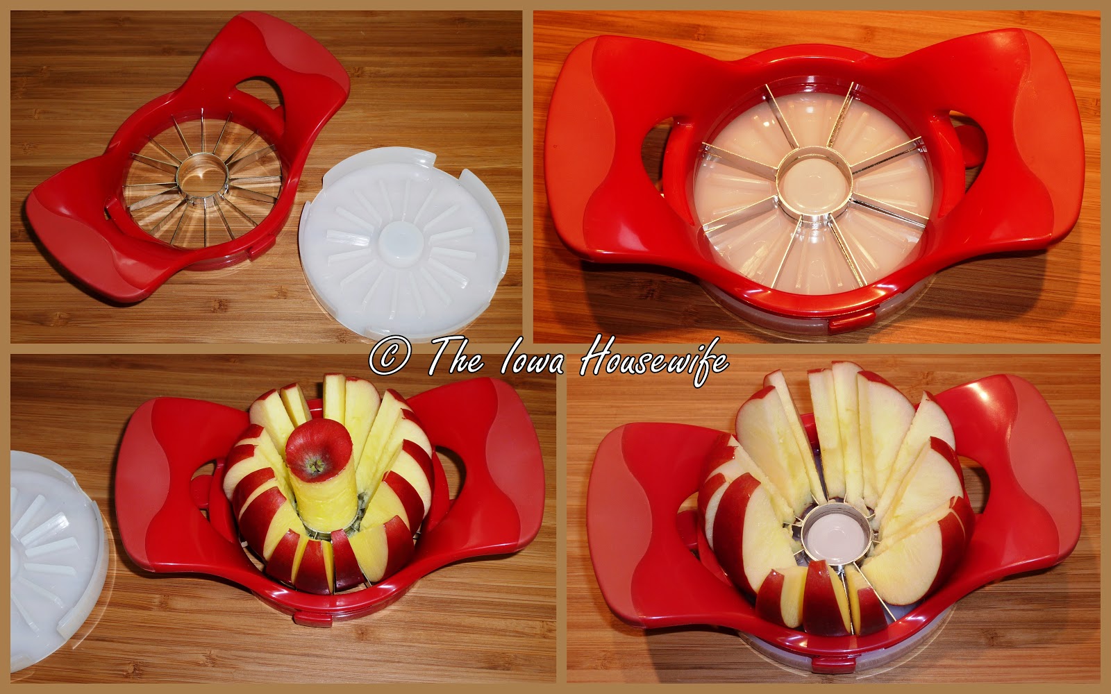 The Iowa Housewife: In the Kitchen...Apple Wedgers and Peeler/Slicers