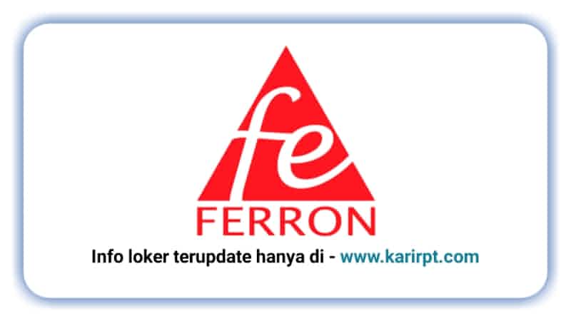 Lowongan Kerja Operator Cikarang PT Ferron Par Pharmaceuticals Terbaru ...