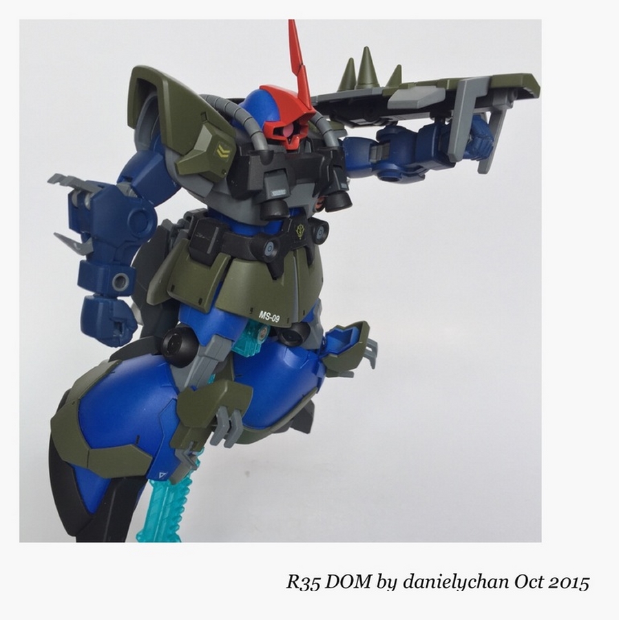 Custom Build: HGBF 1/144 Dom R35 + GN Sword III