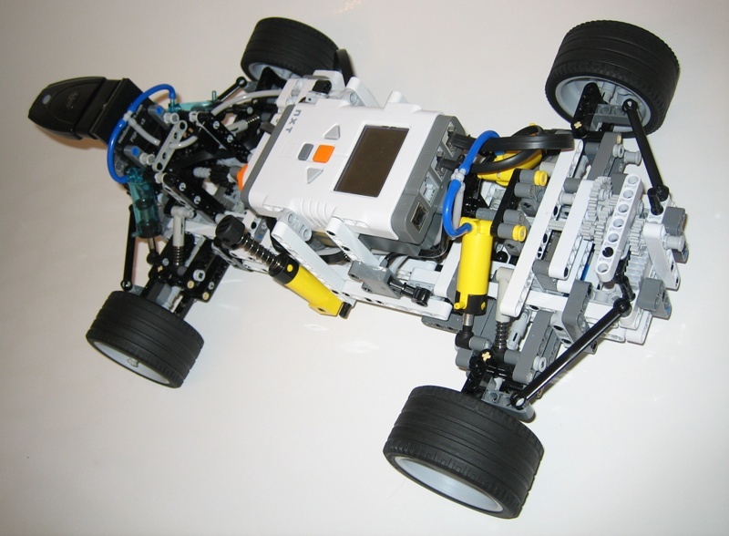 LEGOs and Robots: Four Wheel Drive Car Super Addition V1 (Final)