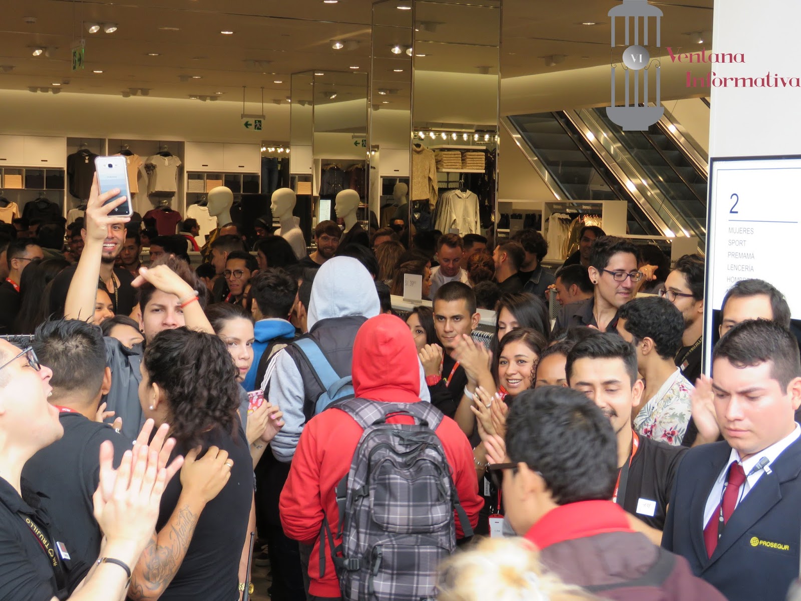 El blog de Ventana Informativa: Inauguración tienda HyM