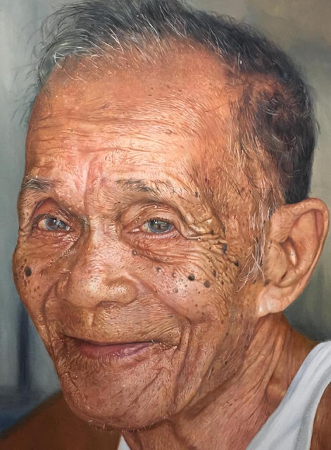 Filipino artist creates incredibly realistic paintings that look like ...