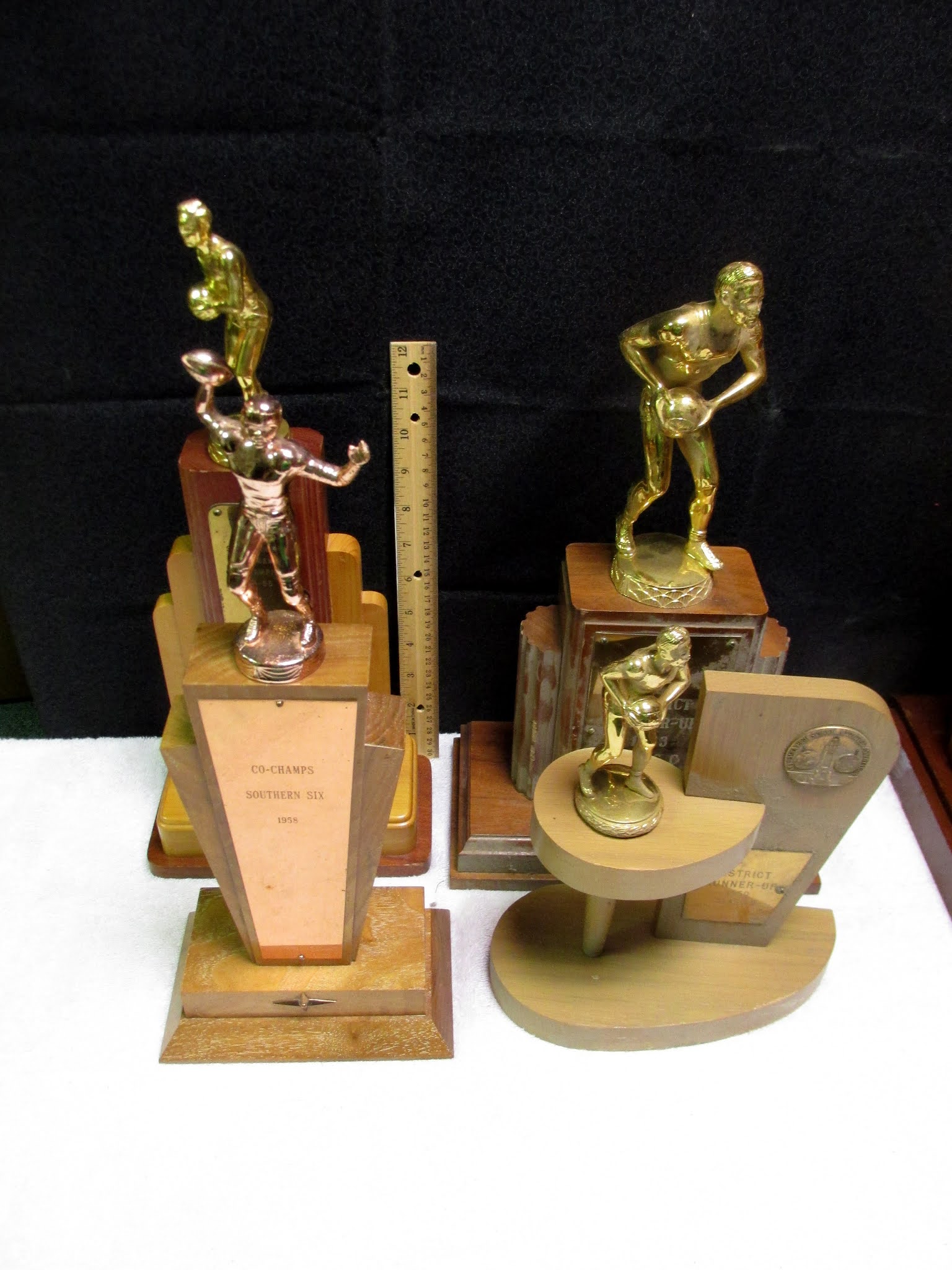 Sutton Nebraska Museum: Sutton High Trophies from the 1950's