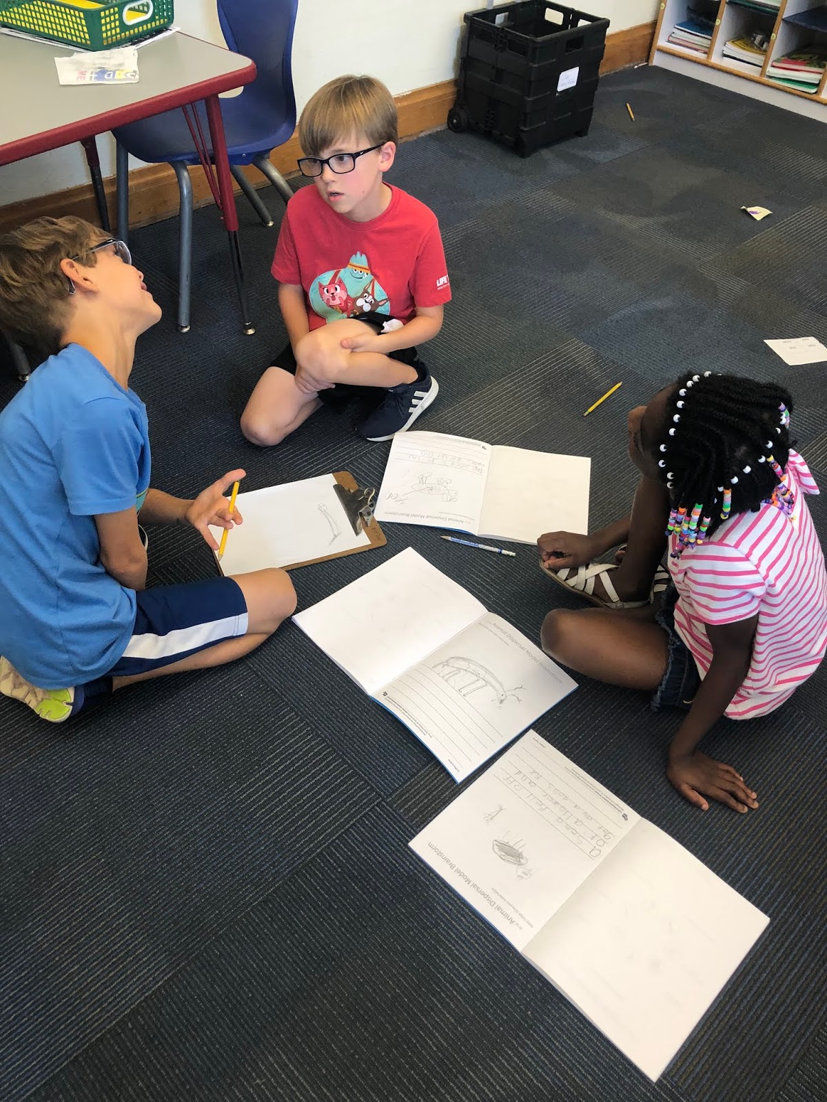 Ms. Sailor's 2nd Grade: Teamwork in Science!