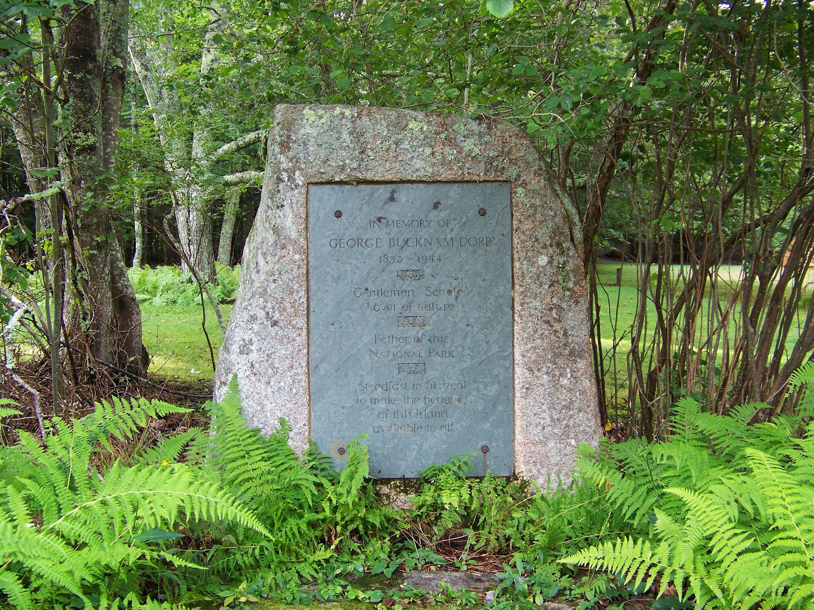 The Memorials of Acadia National Park