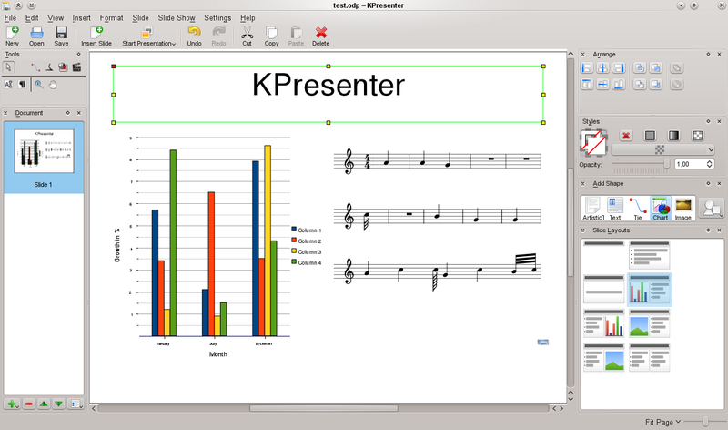 HOJA DE CALCULO: 1.2.4 KSPREAD DE KOFFICE