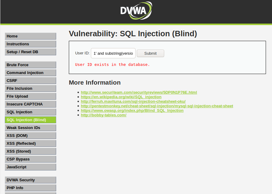 Desarrollo Sustentable Panama: Learning Web Pentesting With DVWA Part 3 ...