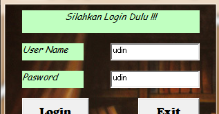 CONTOH FORM LOGIN: definisi form login