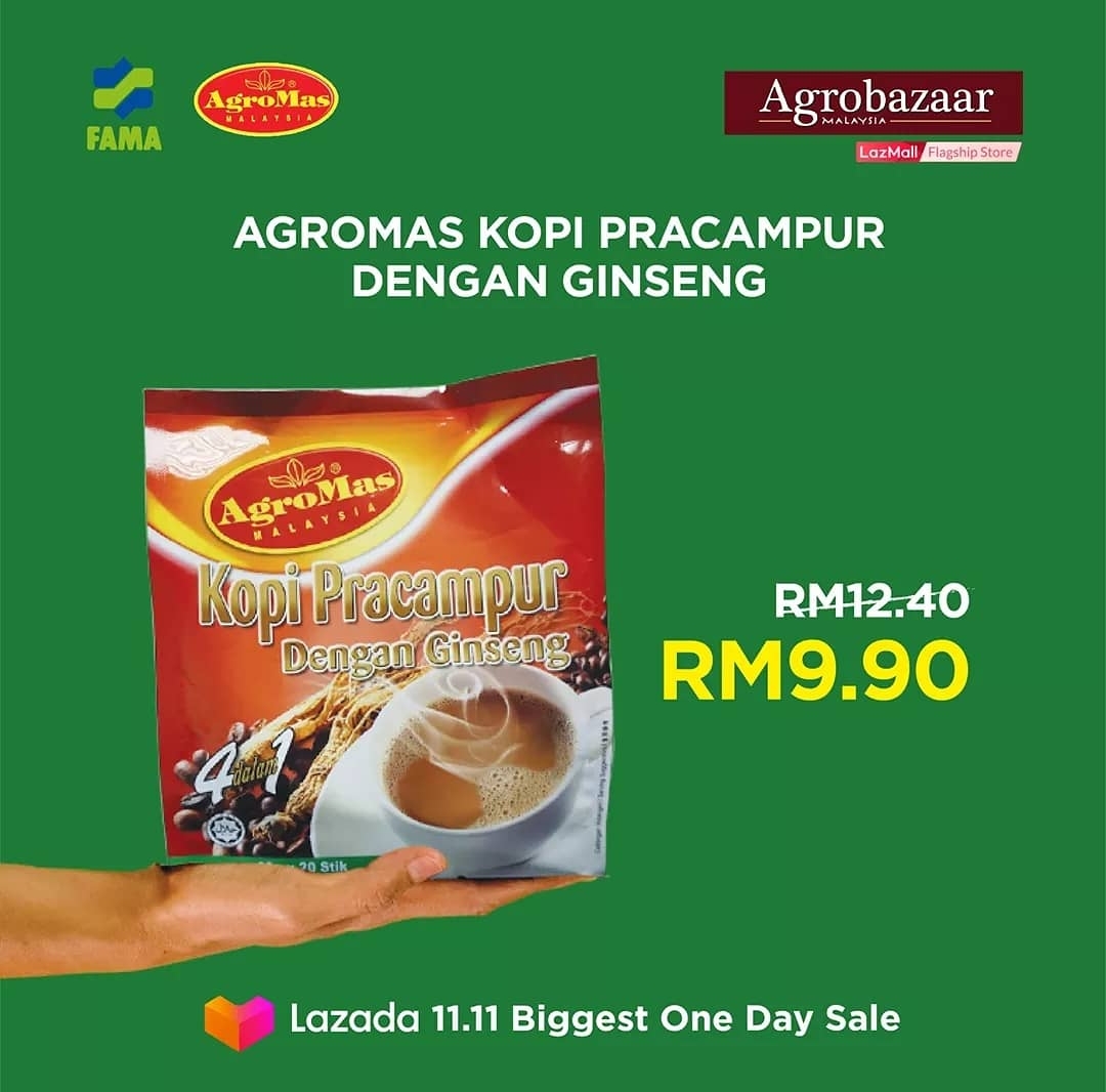 Jualan Agrobazaar 11.11 Di Lazada
