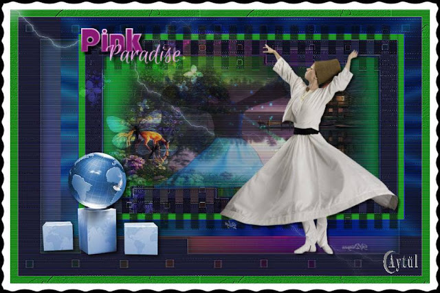 PSP Design: Pink Paradise - New tutorial