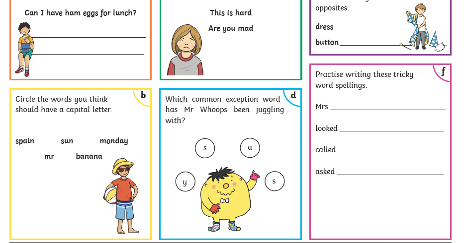 Royal Rise Stars : SPAG Mats Week 5