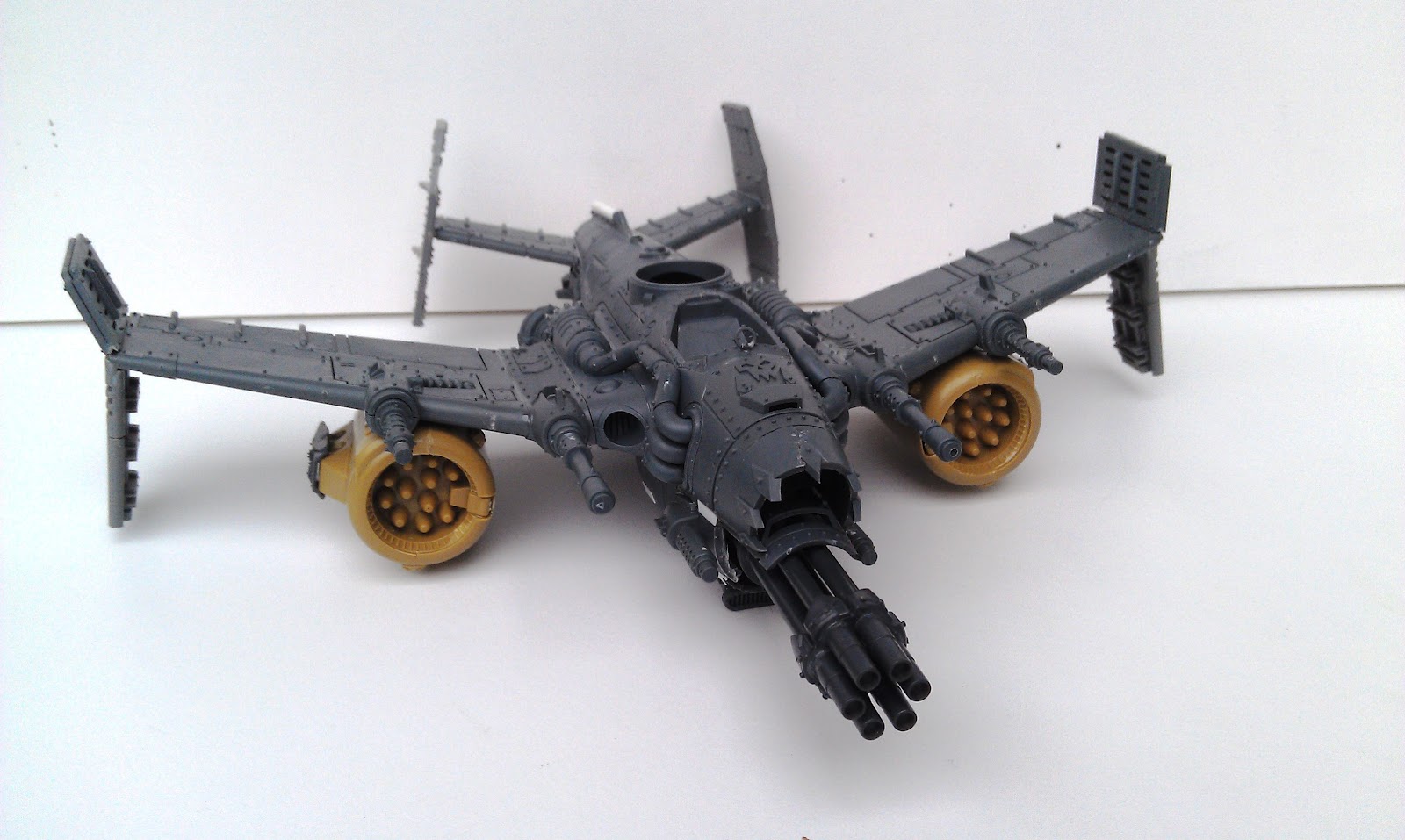 AddictedToStyrene: WH40K: Even More Dakka on the Dakkajet!