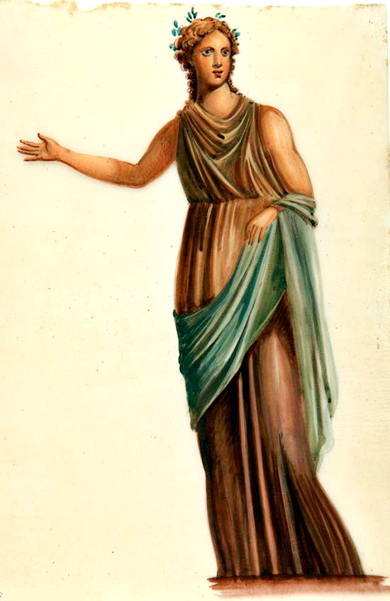 romanoimpero.com: CASA DI ADONE FERITO (Pompei)