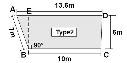 How to calculate the area of irregular shaped land or plot?/ Irregular ...