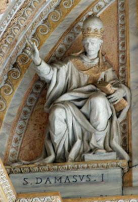 Fathers of the Church: Catholic Encyclopedia: Pope St. Damasus I