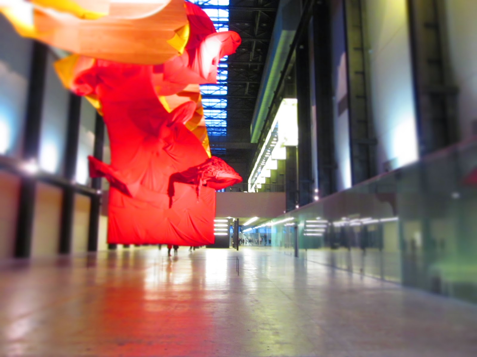 Glory charles.: TATE modern London ...space...and space.....its cool ...
