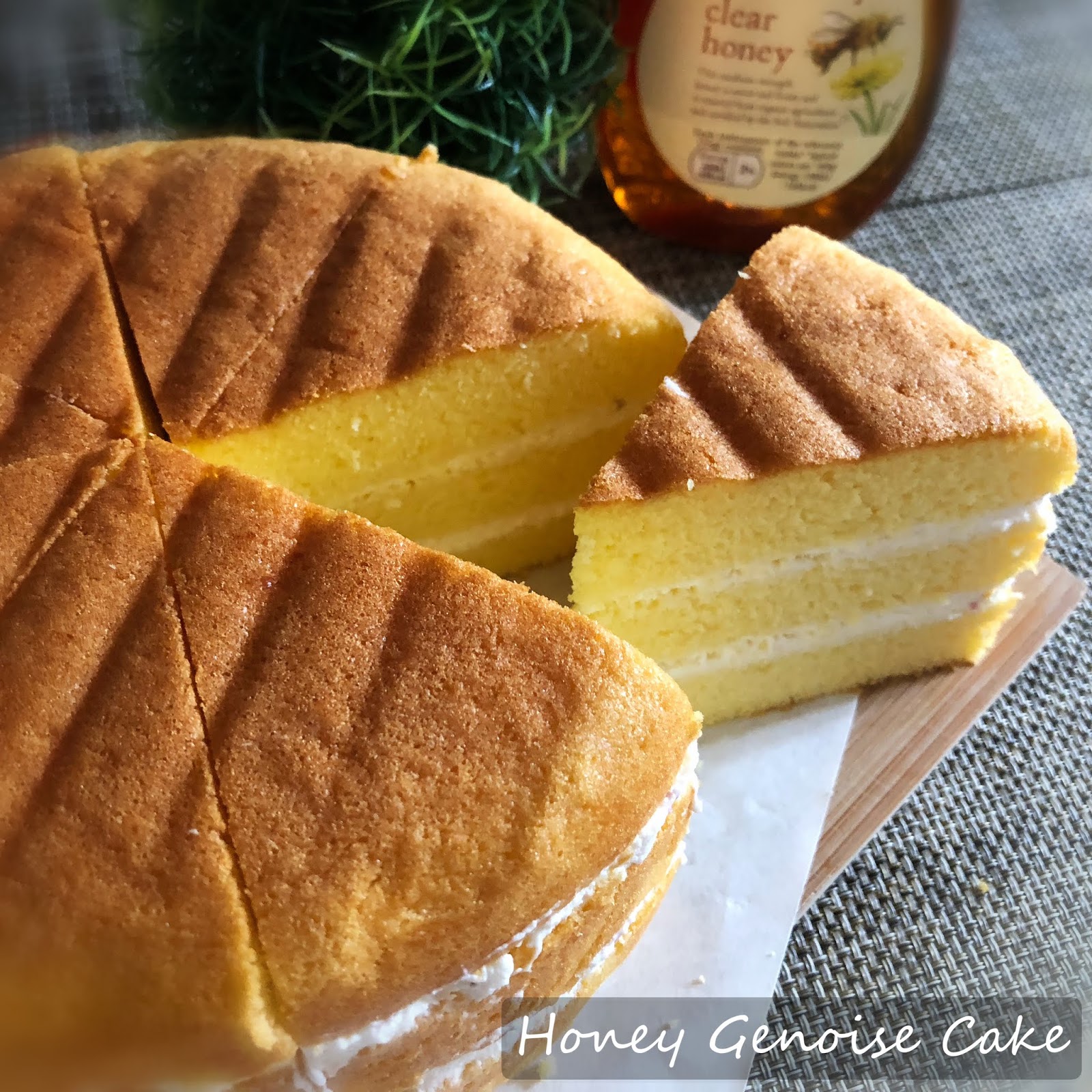 My Mind Patch: Honey Genoise Cake