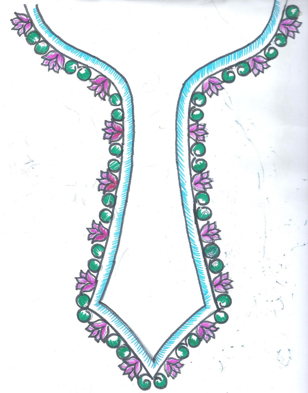Art N Craft: Neck Design