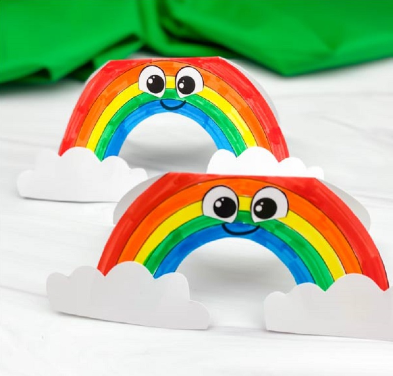 25 Rainbow Crafts for Kids | Finding Myself Young